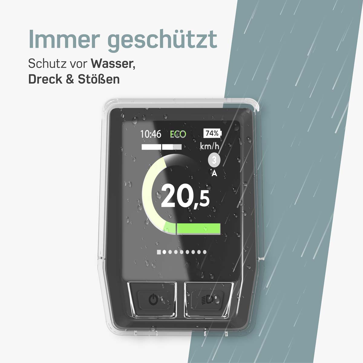 E-Bike Displayschutz | Schutzhülle für Bosch Kiox – forriders.de